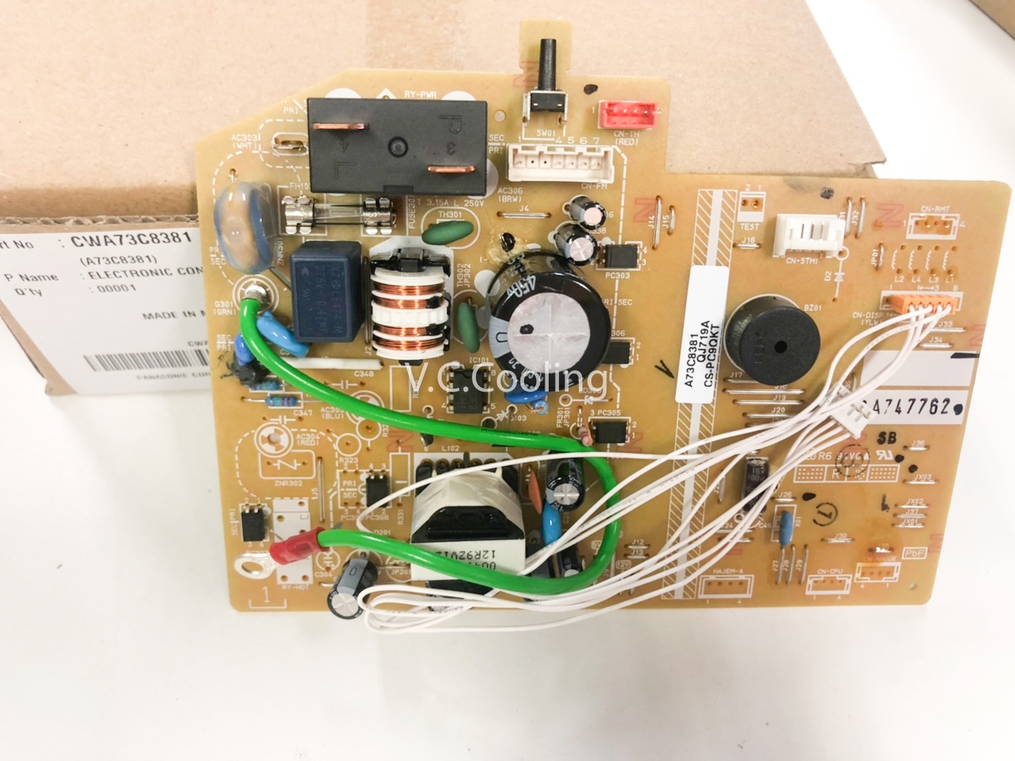 VCCooling | อะไหล่แอร์ Panasonic ของแท้จากศูนย์ 100% ราคาถูก